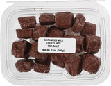 Calories in Caramels, Milk Chocolate Sea Salt from JLM Manufacturing