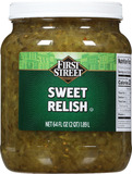 Calories in Pickles, Sweet Relish from First Street