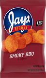 Calories in Potato Chips, Smoky BBQ Flavored, Ridges from Jays