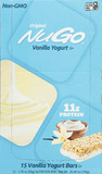 Calories in Nutrition Bar, Vanilla Yogurt, Original from NuGo