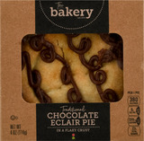 Calories in Eclair Pie, Chocolate, Traditional from The Bakery