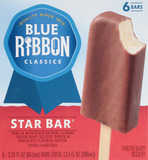 Calories in Frozen Dairy Dessert, Star Bar from Blue Ribbon