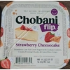 Calories in Strawberry cheesecake greek yogurt from Chobani Flip