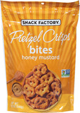 Calories in Pretzel Crisps, Honey Mustard, Bites from Snack Factory
