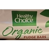 Calories in Organic Fudge Bars from Healthy Choice