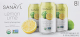 Calories in Sparkling Spring Water, Lemon Lime from Sanavi
