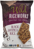 Calories in Rice Snacks, Black Japonica Rice, Gourmet, Wild from RiceWorks