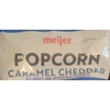 Calories in Caramel Cheddar Flavored Popcorn from Meijer