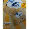 Calories in Twist & Shout Golden Sandwich Cookies from Great Value