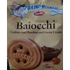 Calories in Mulino Bianco Baiocchi Cookies With Hazelnut and Cocoa ...