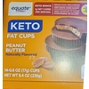 Calories in Peanut Butter Keto Fat Cups from Equate