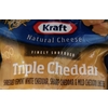 Calories in Finely Shredded Triple Cheddar Cheeses from Kraft Natural ...