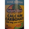 Calories in Calcium Carbonate Tablets from Nature's Blends