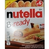 Calories in B-ready Bar from Nutella