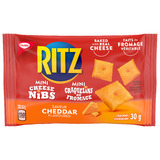 Calories in Crackers, Cheddar Flavoured, Mini from Ritz