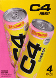 Calories in Energy Drink, Performance, Zero Sugar, Starburst… from C4