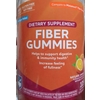 Calories in Natural Orange Flavor Fiber Gummies Supplement from Rite Aid