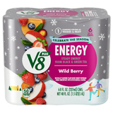 Calories in Energy Beverage, Wild Berry from V8