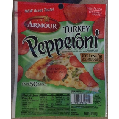 Calories in Pepperoni from Armour