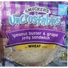 Calories in Peanut Butter & Grape Jelly Sandwich Uncrustables from ...