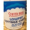 Calories in Lowfat Cottage Cheese from Stater Bros. Markets