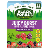 Calories in Fruit Flavored Snacks, Berry Medley, Juicy Burst from Black Forest