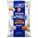 Calories in Potato & Veggie Snacks, Poppables, Ranch Flavored from Lay's