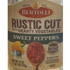 Calories in Rustic Cut with Hearty Vegetables Sweet Peppers from Bertolli
