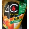 Calories in Natural Lemon Flavor Iced Tea Mix from 4C Foods Corp.