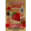 Calories in Smash Bites, Sunflower Butter & Strawberry Jam from Smash Foods
