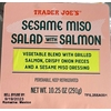 Calories in Sesame Miso Salad with Salmon from Trader Joe's