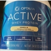 Calories in Vanilla Flavored Active Whey Protein Powder Drink Mix from ...
