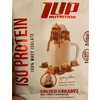 Calories in Salted Caramel ISO Protein Whey Isolate Powder from 1Up