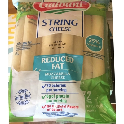 Calories in String Cheese - 1 Stick from Nutritionix