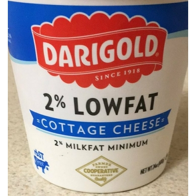 Calories in Small Curd Low Fat Cottage Cheese from Trader Joe's