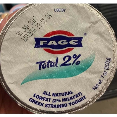 Fage Greek Yogurt Nutrition Label