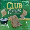 Calories in Ranch Light Crispy Buttery Crisps from Club